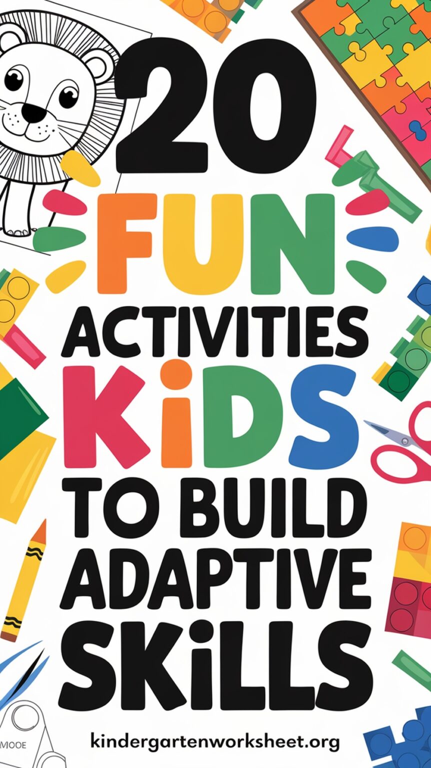 20 Fun Activities to Build Adaptive Skills for Kids in Everyday Life